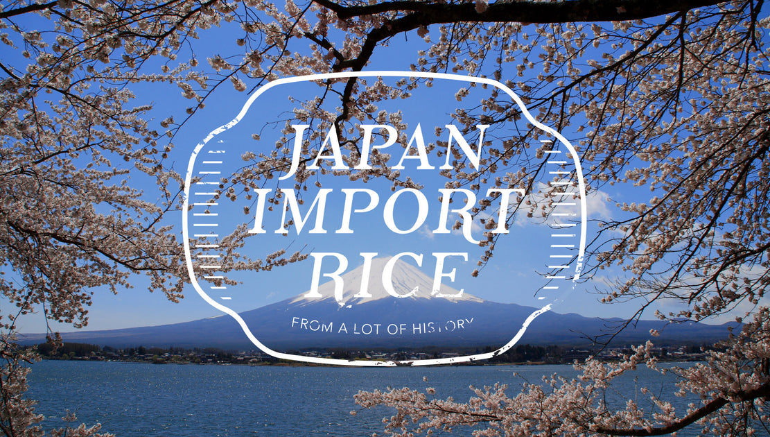 Japan Import Rice – RICE&