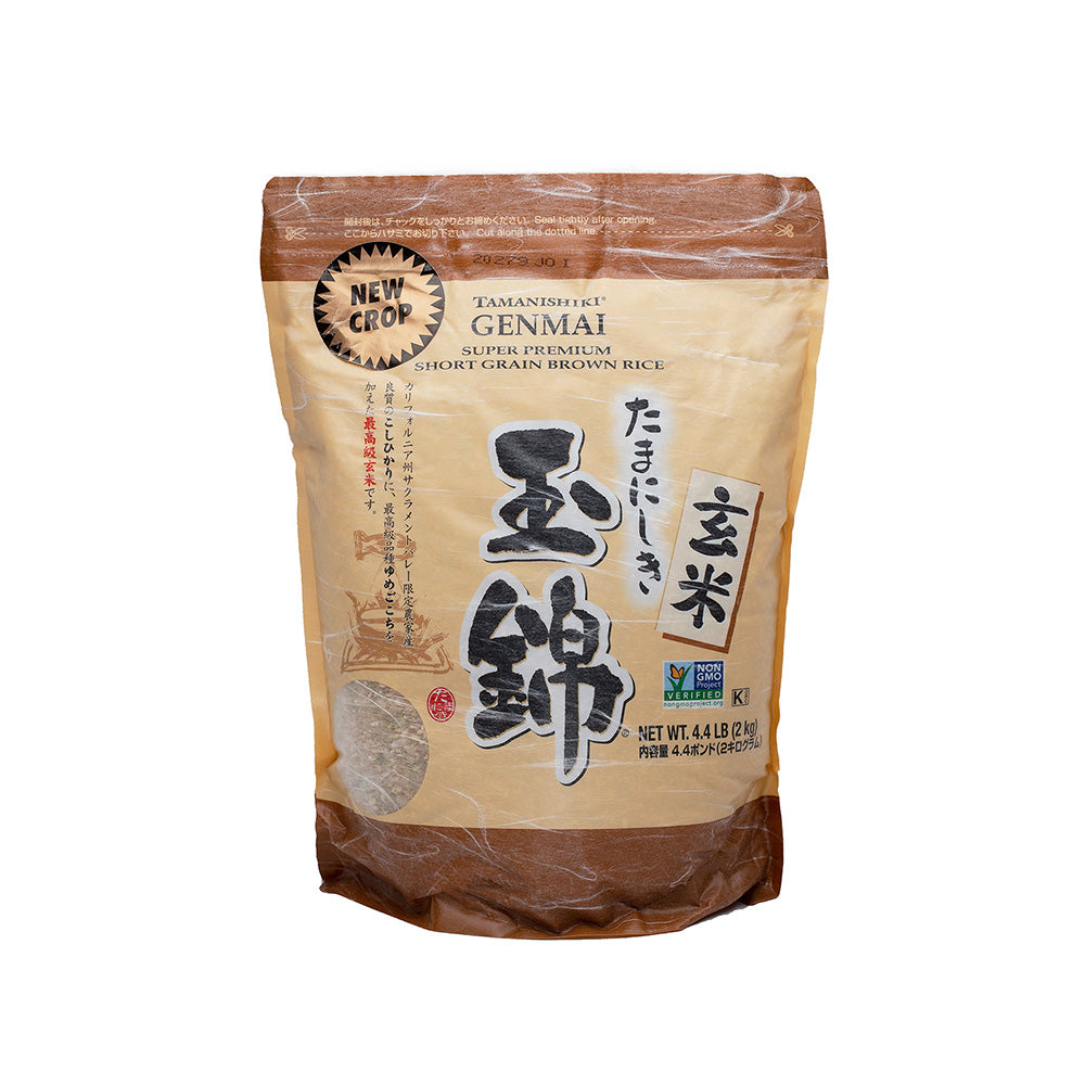 TAMANISHIKI GENMAI BROWN RICE 4.4 lbs – RICE&